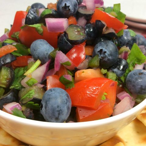 Blueberry Salsa - From Gate To Plate