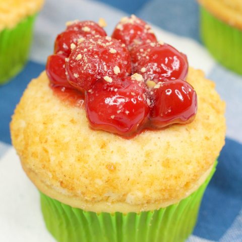 Cherry Pie Cupcakes - From Gate To Plate