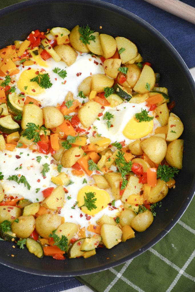 Egg and Veggie Breakfast - From Gate To Plate