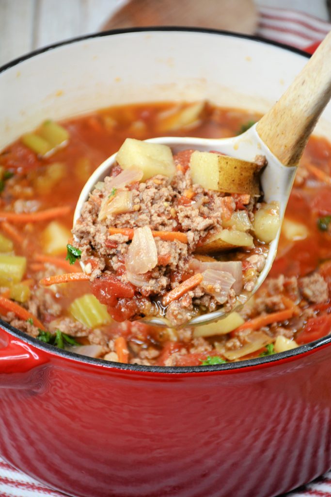 Hamburger Soup - From Gate To Plate