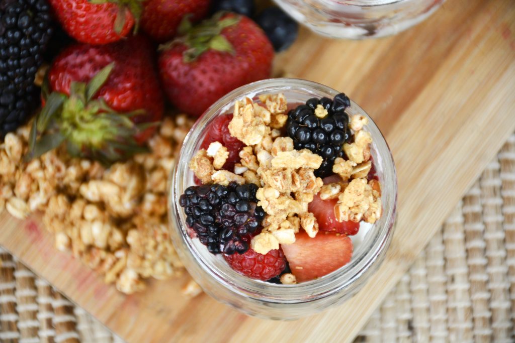 Fruit and Yogurt Parfait - From Gate To Plate