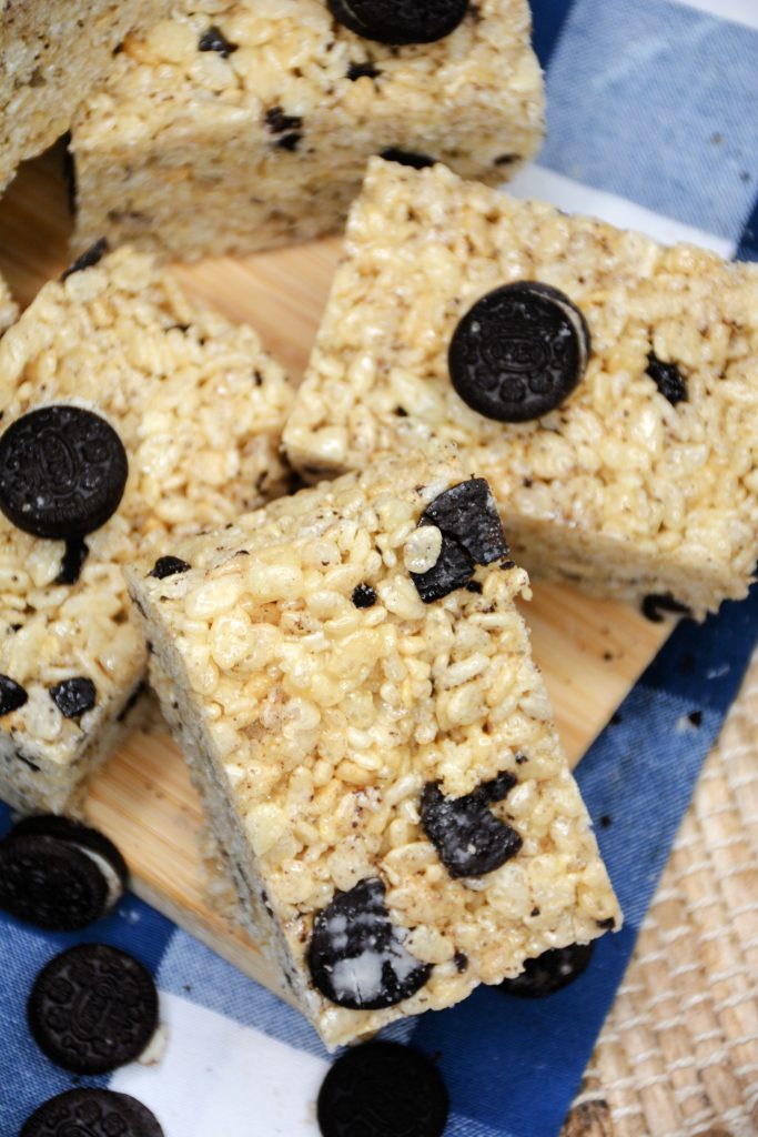 Cookies and Cream Rice Crispy - From Gate To Plate