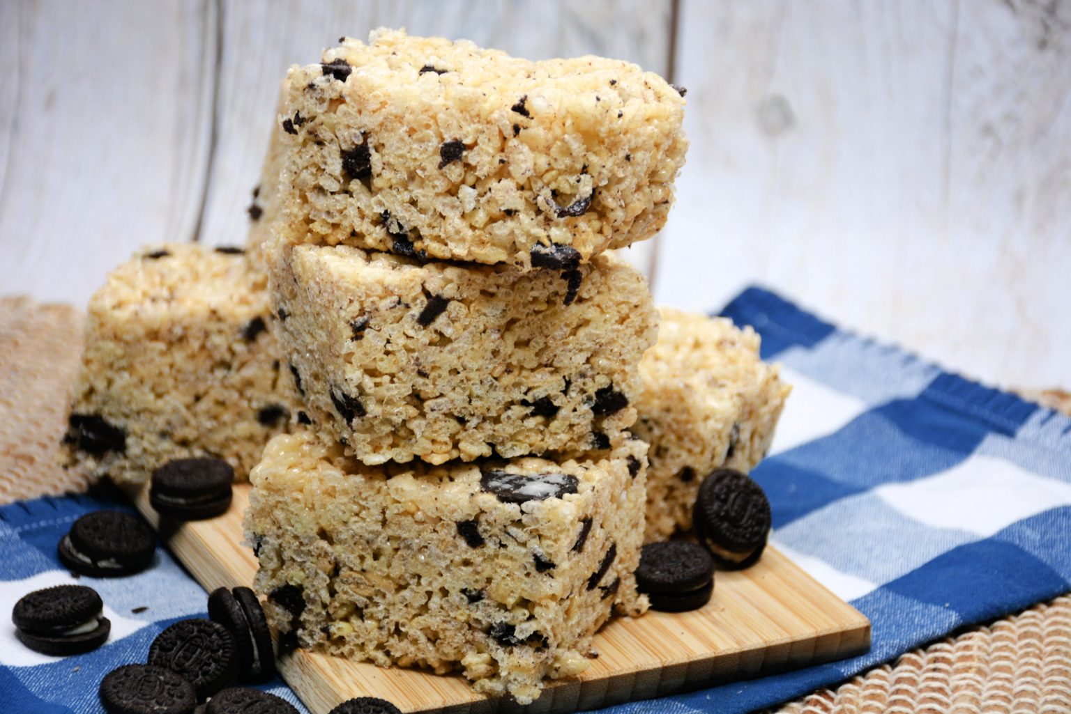 Cookies and Cream Rice Crispy - From Gate To Plate