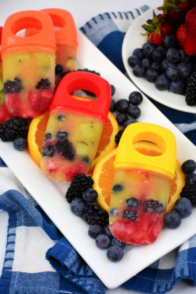 Weight Watchers Frozen Fruit Pops - From Gate To Plate