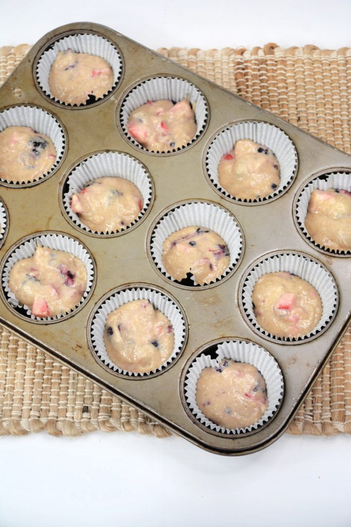 Fruit Exploding Muffin - From Gate To Plate