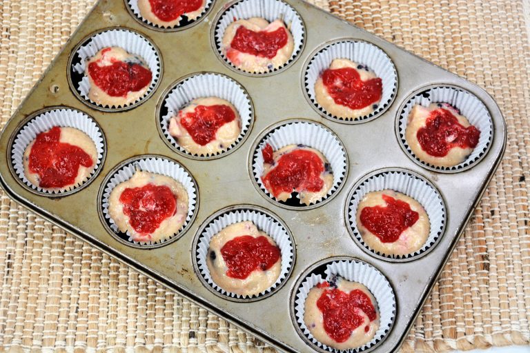 Fruit Exploding Muffin - From Gate To Plate