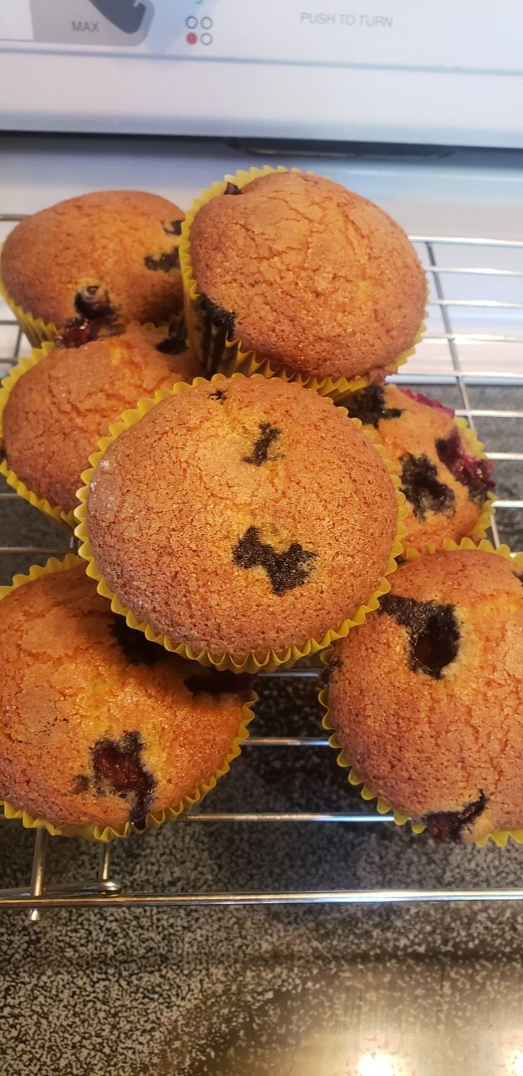 Fruit Exploding Muffin - From Gate To Plate