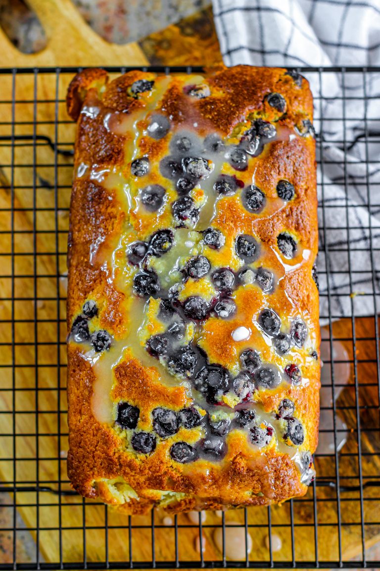 Lemon Blueberry Loaf - From Gate To Plate