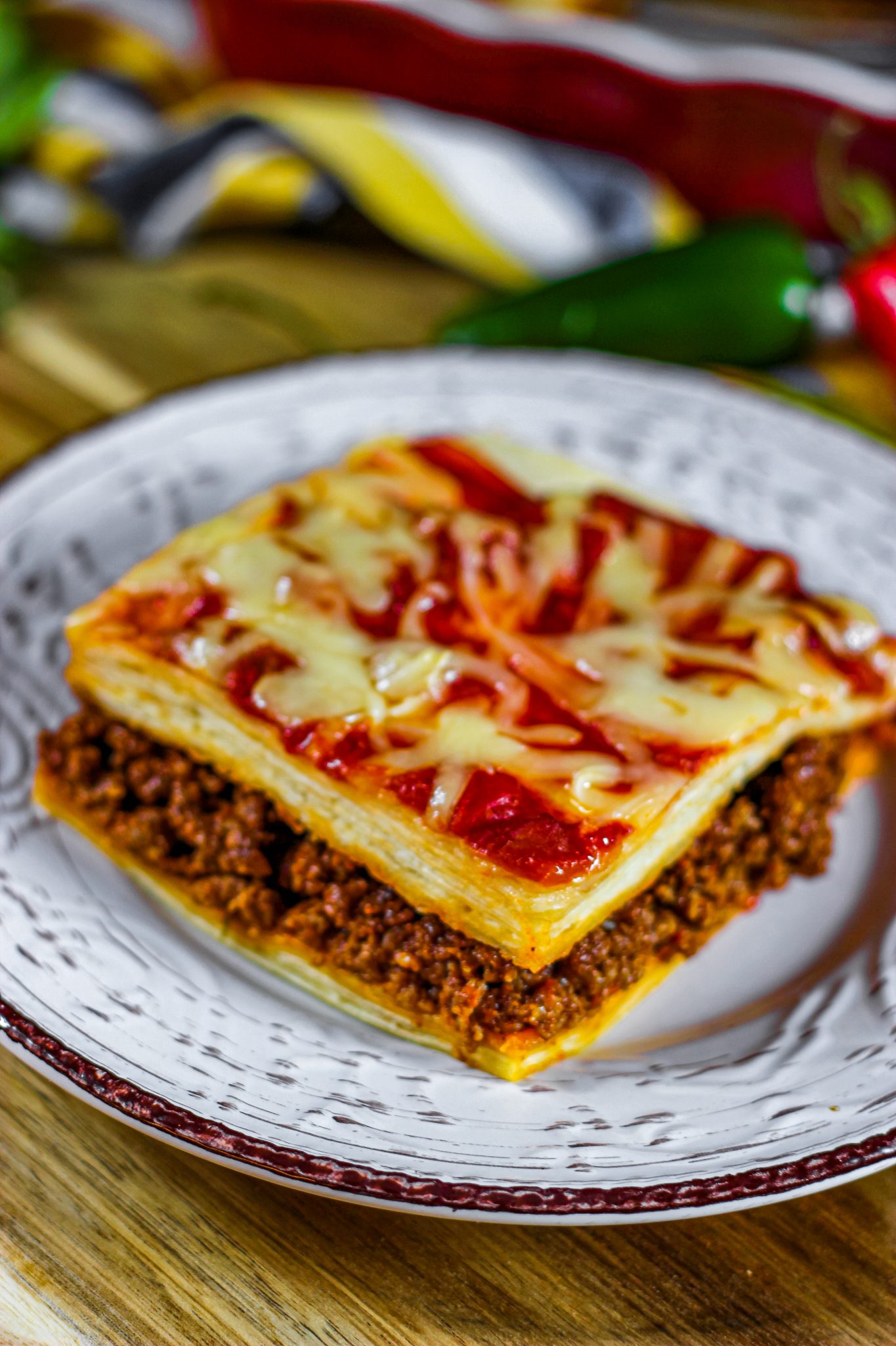 Mexican Taco Lasagna - From Gate To Plate