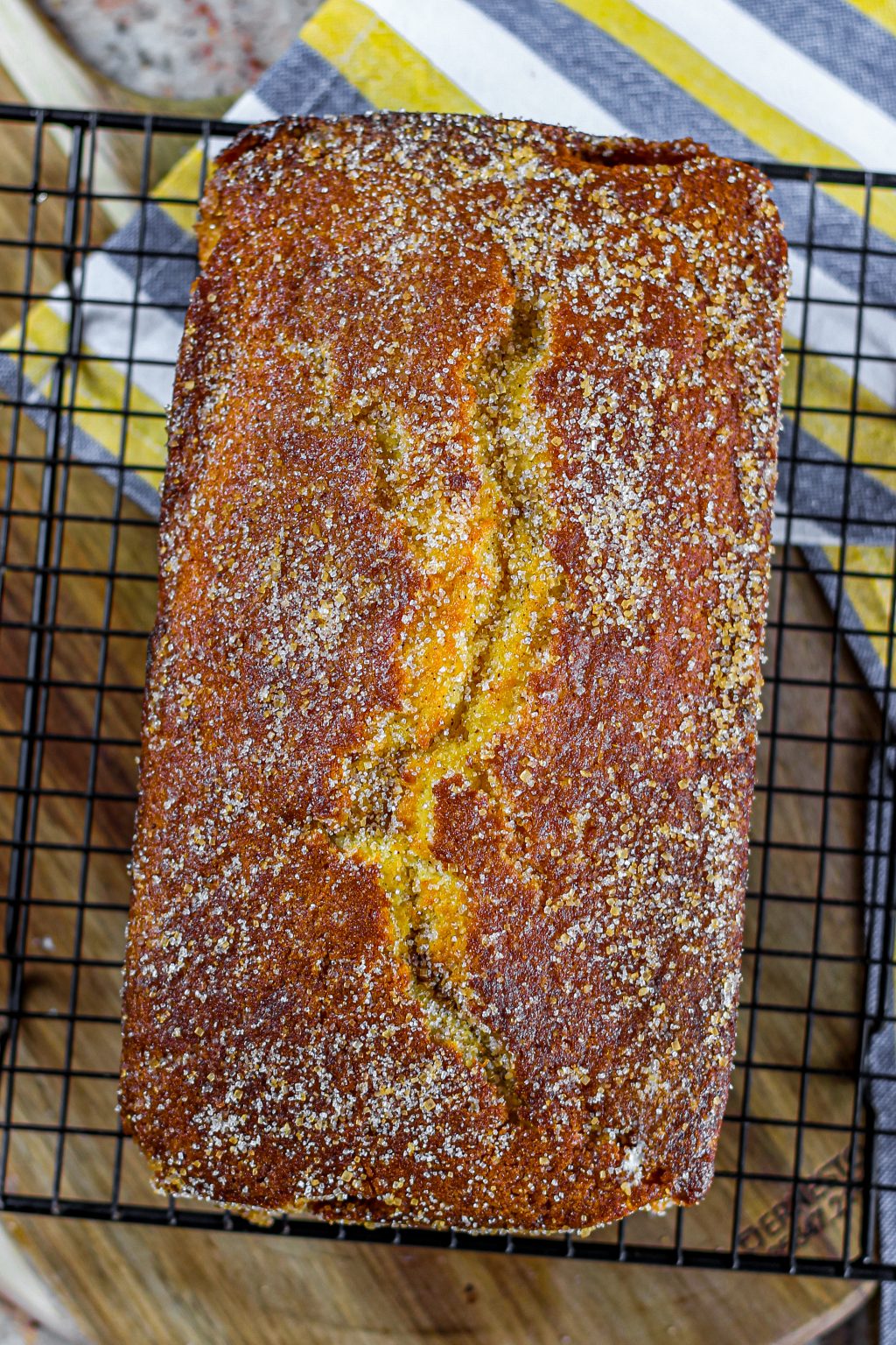Cinnamon Sugar Donut Sweet Bread - From Gate To Plate