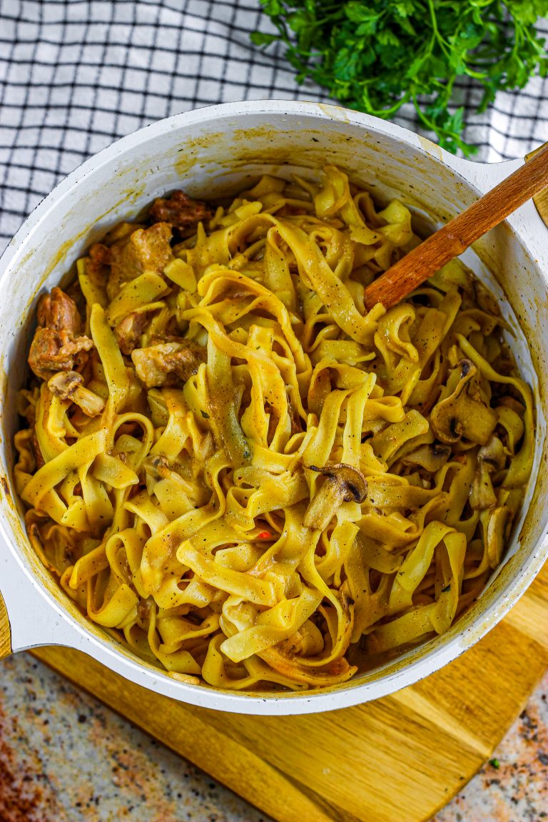 Homestyle Beef and Noodles - From Gate To Plate