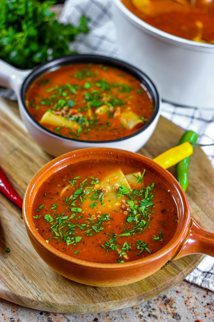 One Pot Lasagna Soup - From Gate To Plate