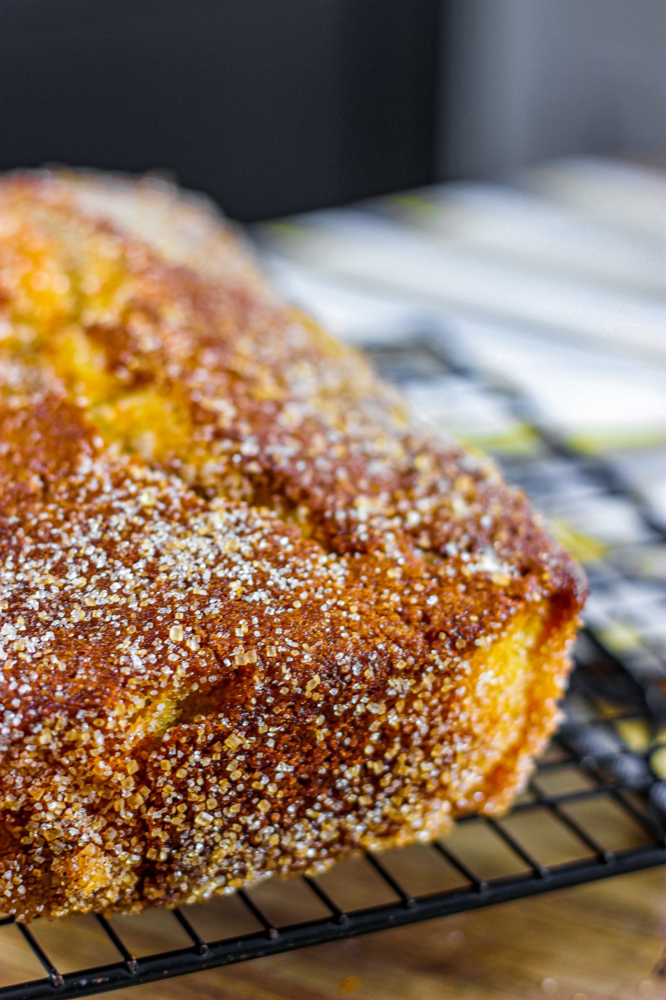 Cinnamon Sugar Donut Sweet Bread - From Gate To Plate