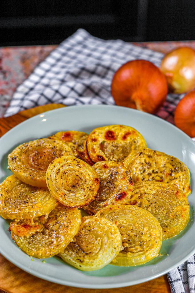 Creamy Roasted Parmesan Onions - From Gate To Plate