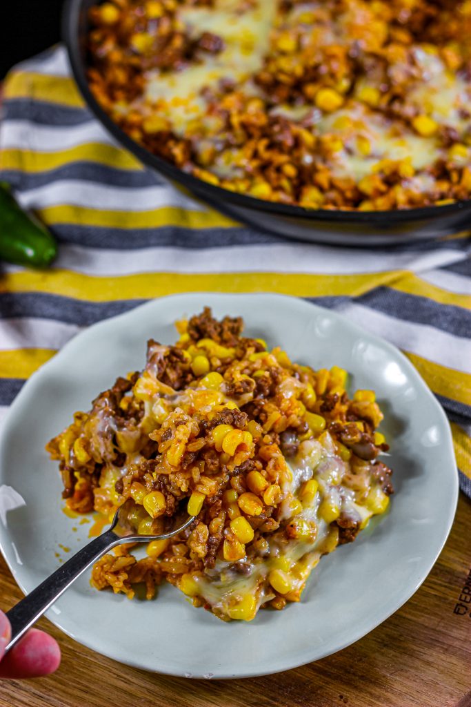 One Pot Mexican Rice Casserole - From Gate To Plate