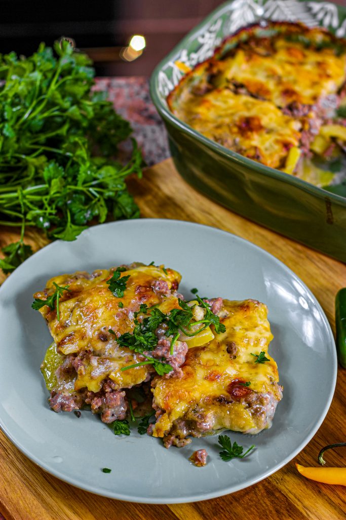 Meat and Potato Casserole - From Gate To Plate