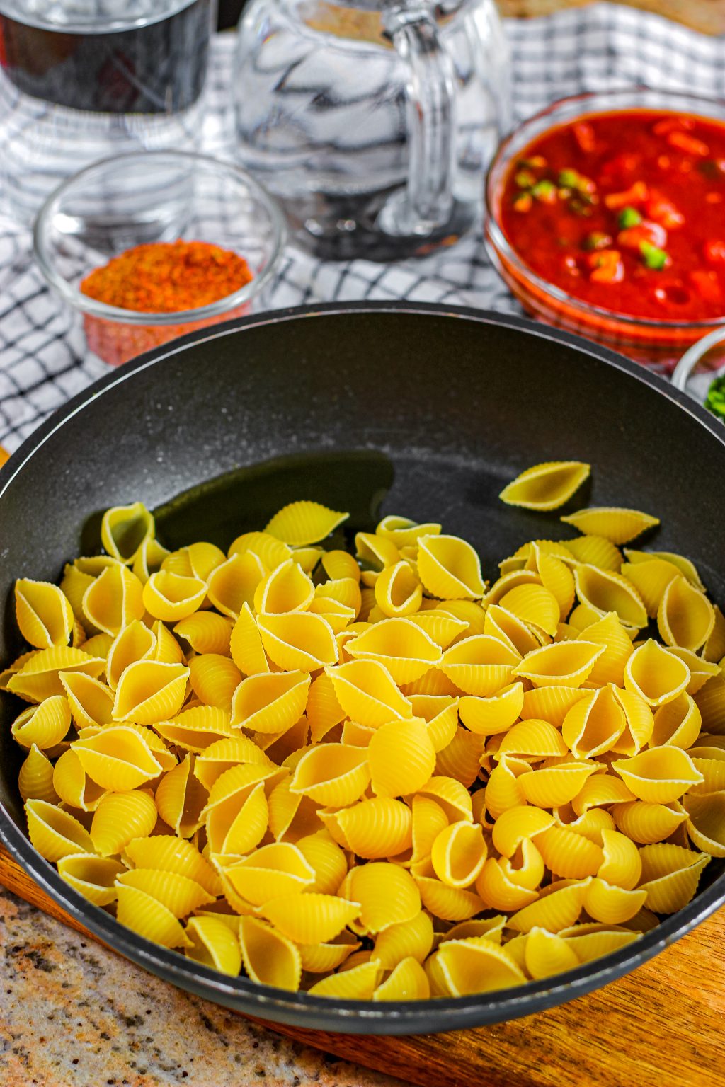 Pasta Shells with Ground Beef - From Gate To Plate