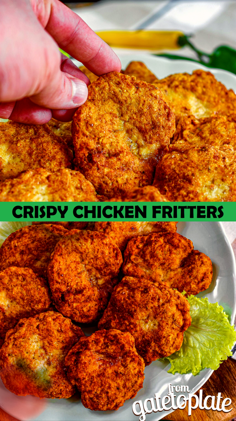 Crispy Chicken Fritters - From Gate To Plate