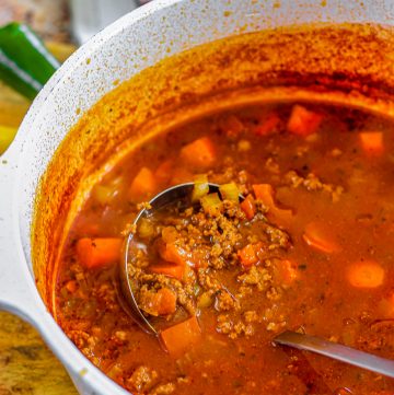 Hamburger Soup - From Gate To Plate