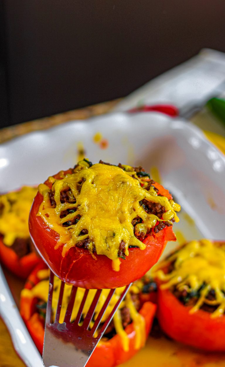 Taco stuffed tomatoes - From Gate To Plate