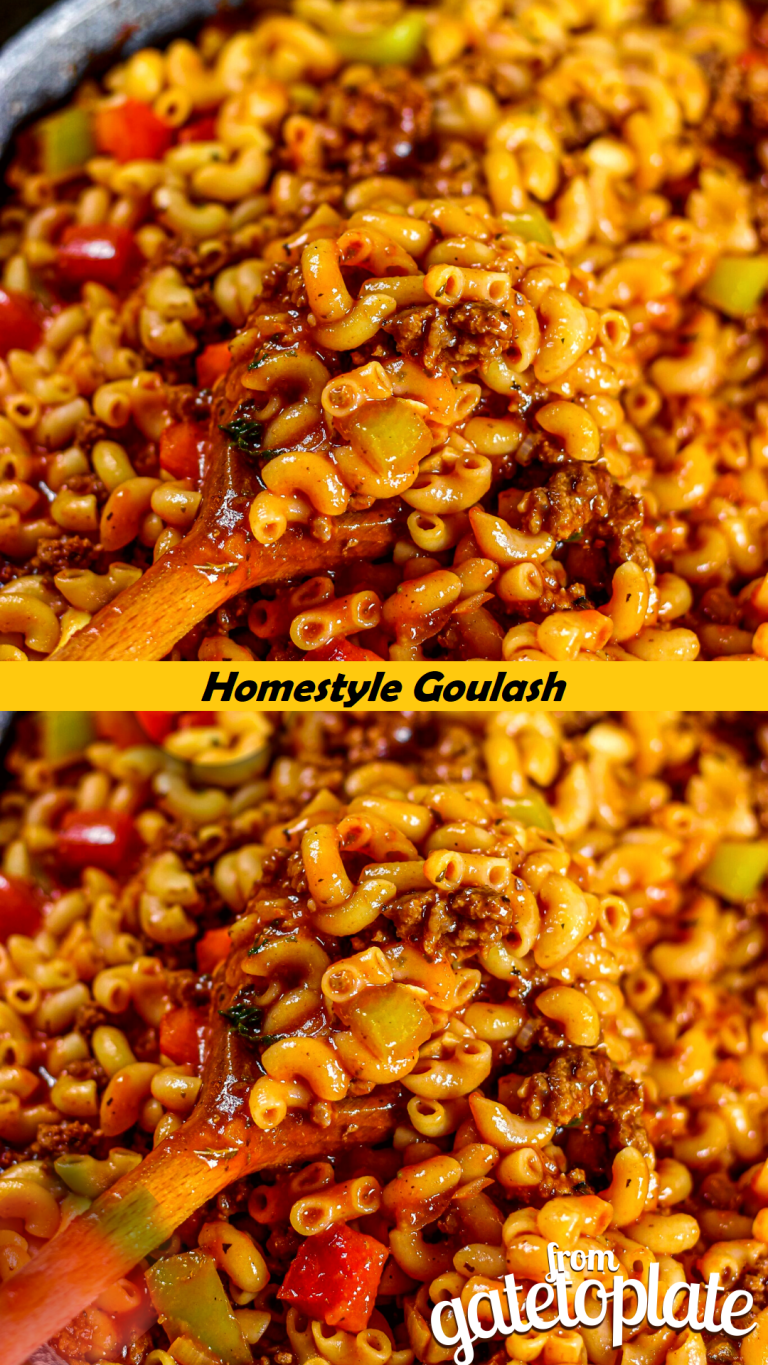 Homestyle Goulash - From Gate To Plate